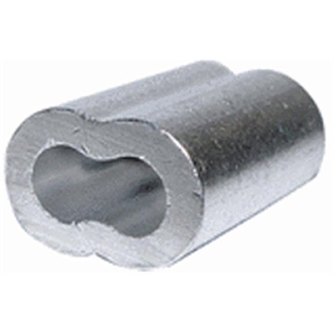 0.13 in. Aluminum Cable Ferrule - Pack of 50 - Walmart.com