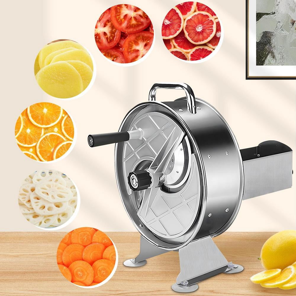 0-13mm Thickness Commercial Tomato Slicer, Adjustable Thickness Fruit ...