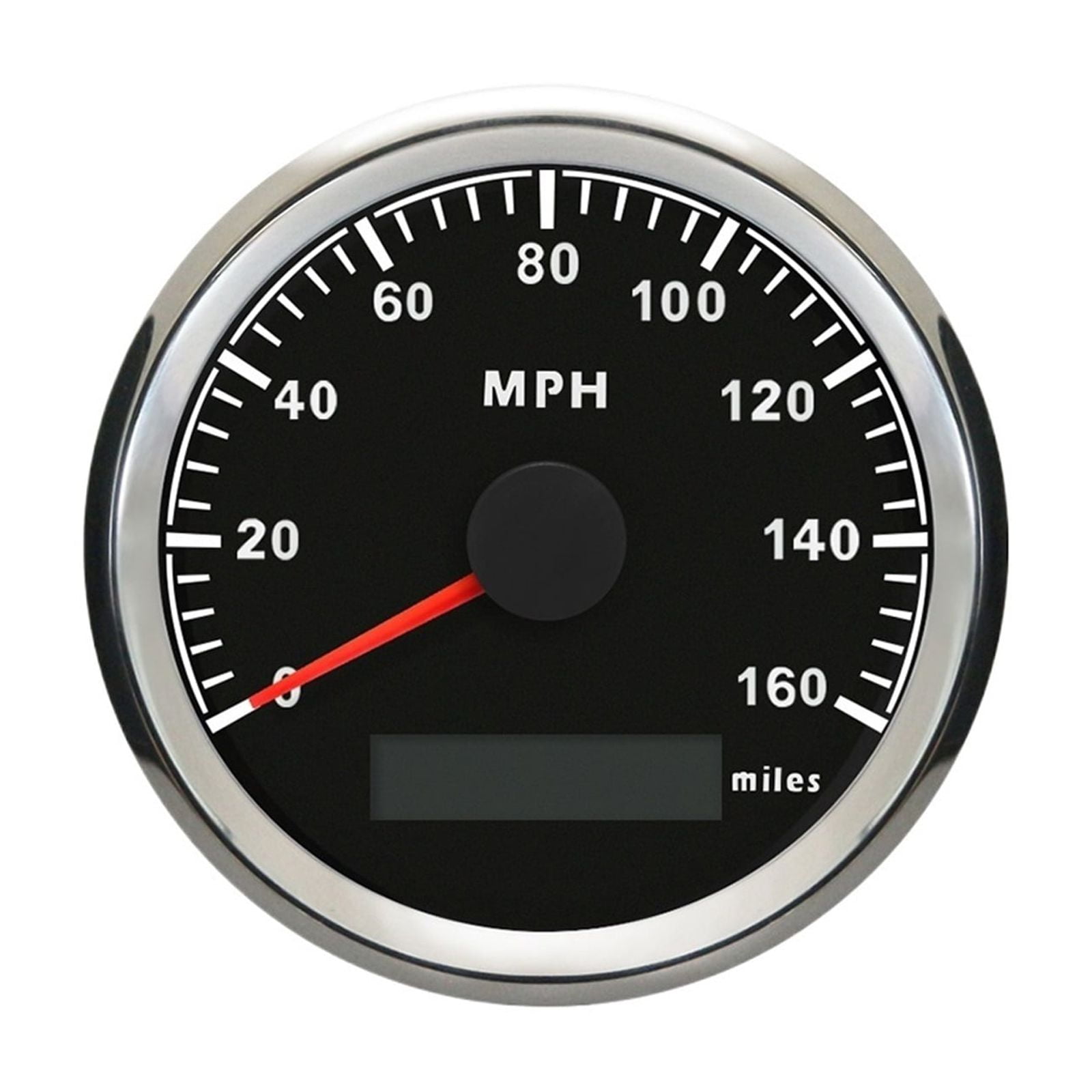 0-140MPH 0-160MPH 0-200MPH GPS Speedometer 12V 24V Universal MPH ...