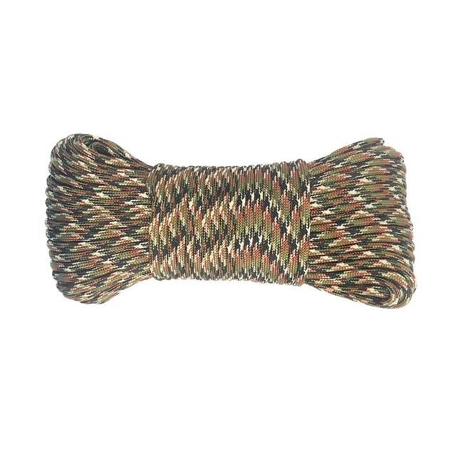0.15 in. x 100 ft. Camouflage Diamond Braided Paracord Rope - Walmart.com