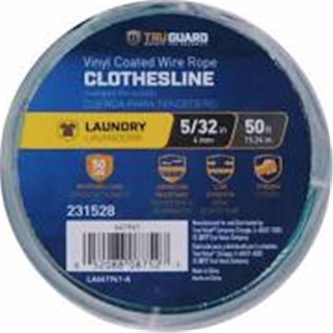 0.15 in. x 50 ft. Tru Gaurd Clothesline Pack of 6 - Walmart.com