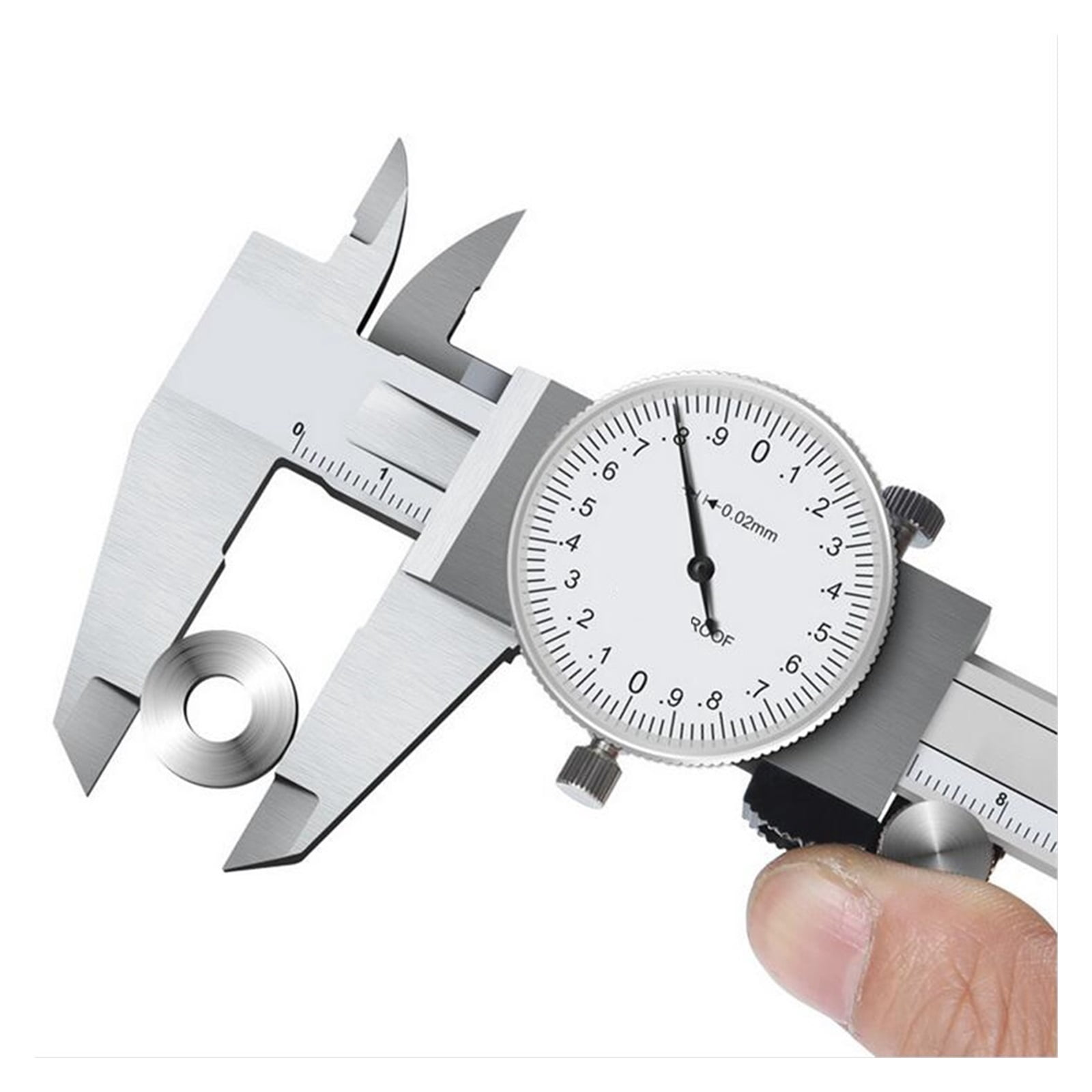 0-150/200mm Metric Gauge Measuring Tool Dial Vernier Caliper Shock ...