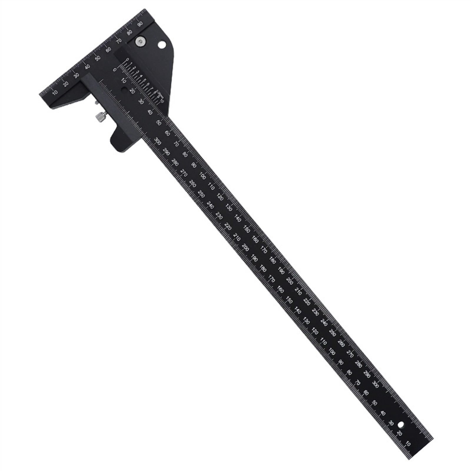 0-150/300mm T-type Woodworking Ruler Scribe Metric Multi-function ...