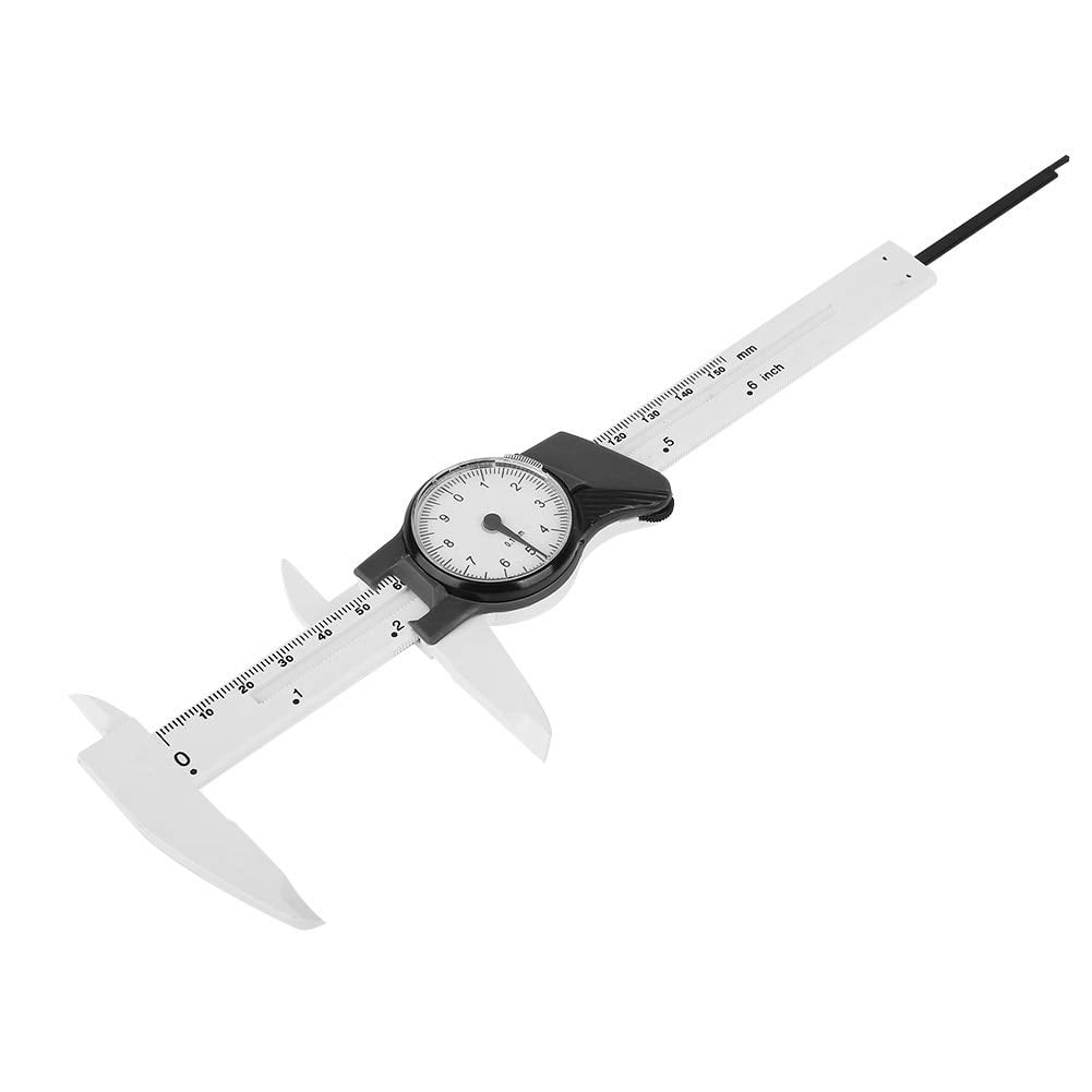 0-150Mm Plastic Dial Vernier, Caliper Measuring Tool Plastic Dial ...