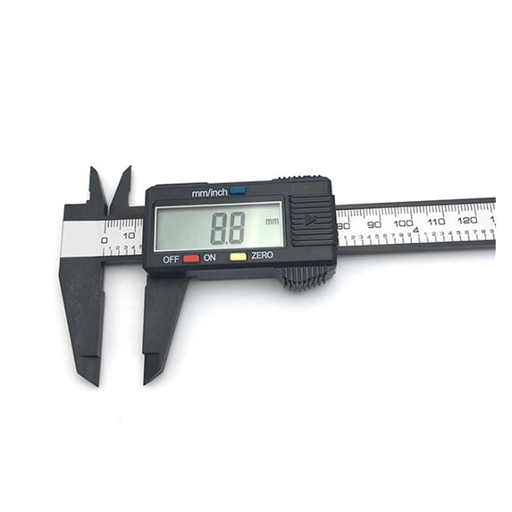 0-150mm Vernier Caliper Stainless Steel/Plastic LCD Digital Caliper 6 ...