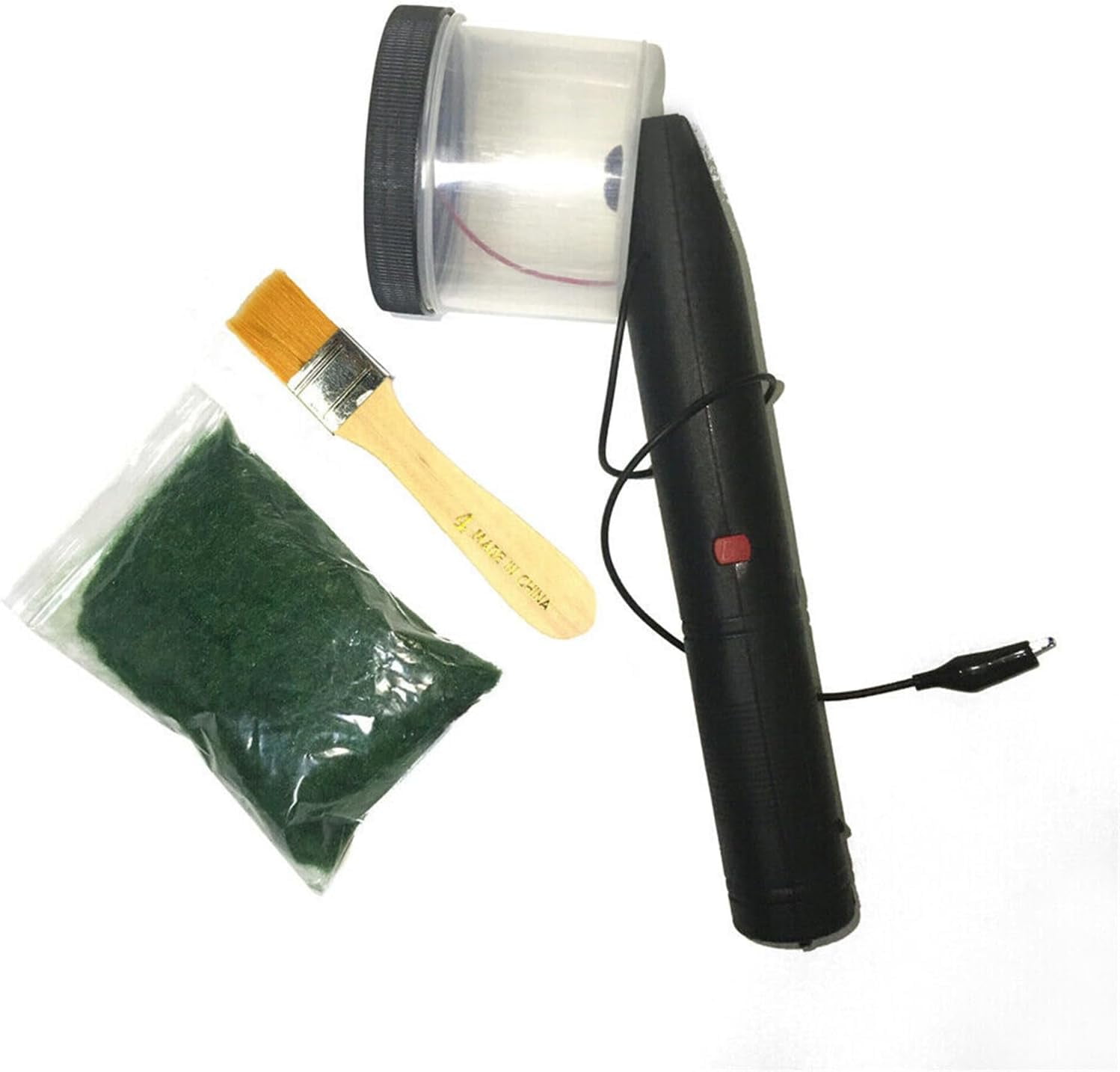 0.15W Portable Mini Flocking Machine, Handheld Static Grass Flock ...