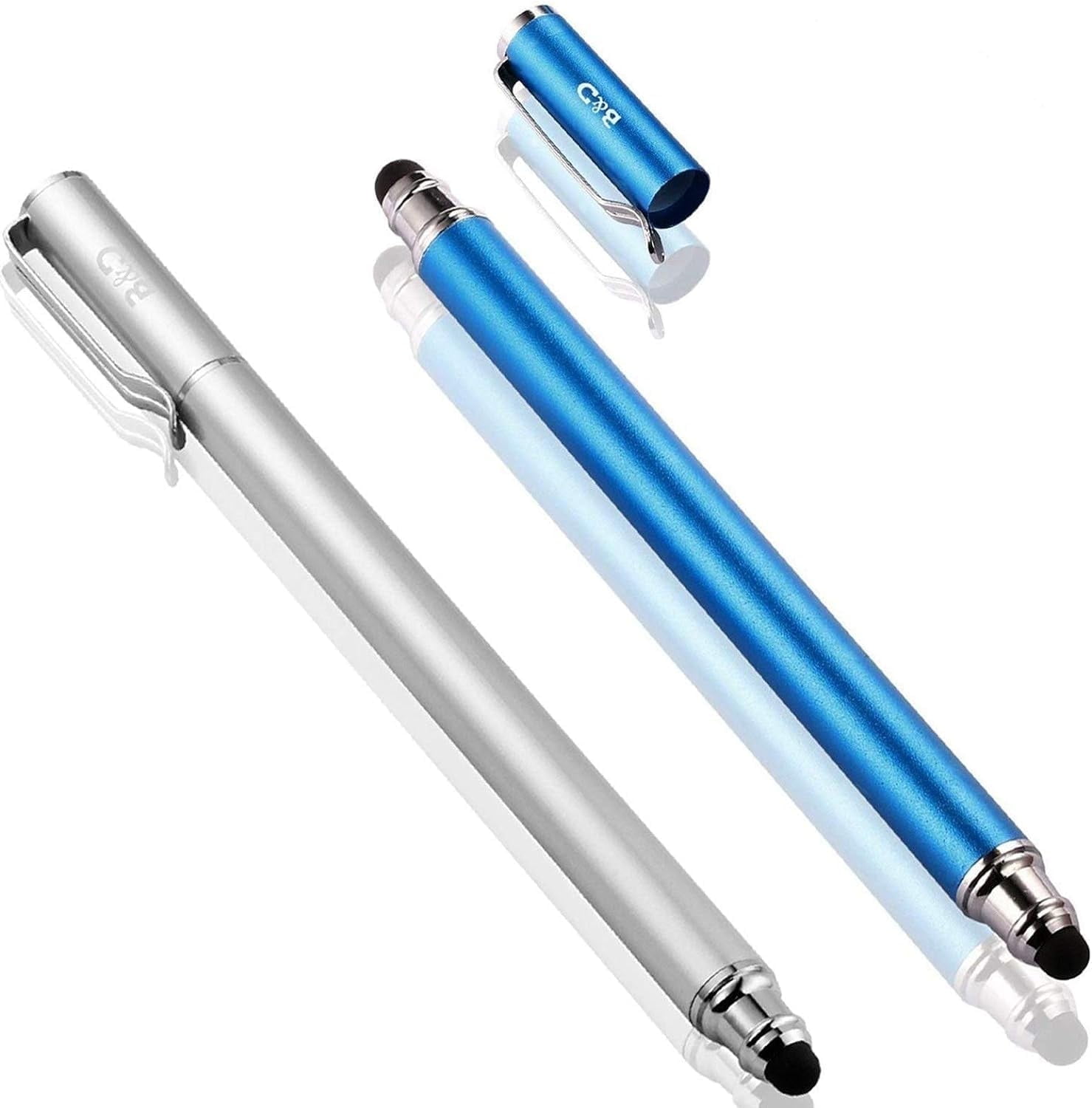 Universal Touch Screen Pen with Dual-Size Tips, All-Metal Body for All ...