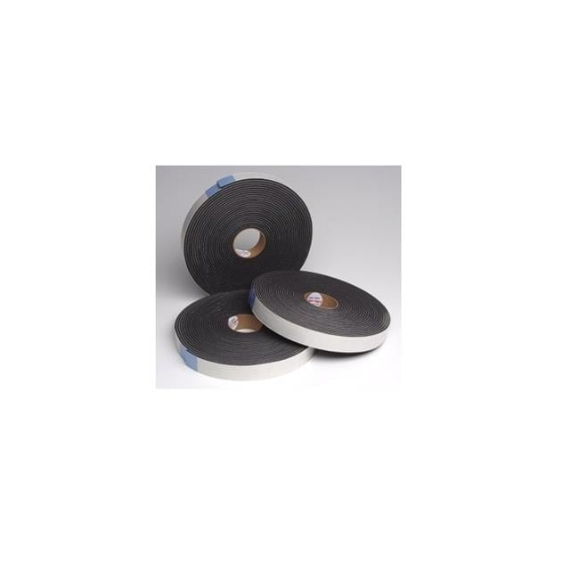 0.18 x 2 in. Paper Back Super Duty Topper Tape with 50 ft. Roll - Black ...