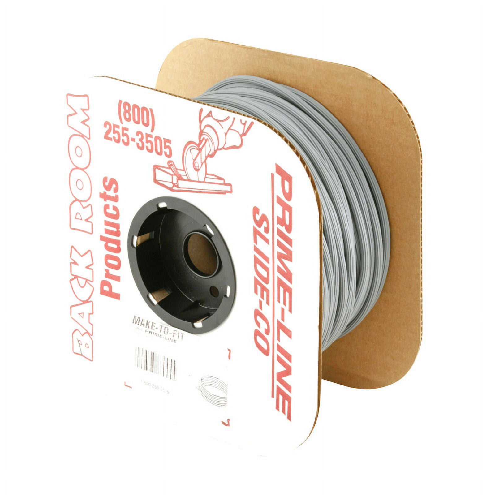 0.185 in. x 500 ft. Roll Gray Vinyl Screen Spline - Walmart.com