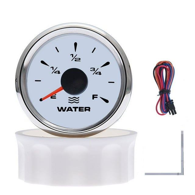 0~190 Ohm Water Level Sensor + Water Level Gauge With 7 Colors ...