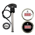 0-190Ohm Oil Tank Level Indicator Meter With Fuel Level Sensor For Digital 52MM Gauge Fuel Level ...
