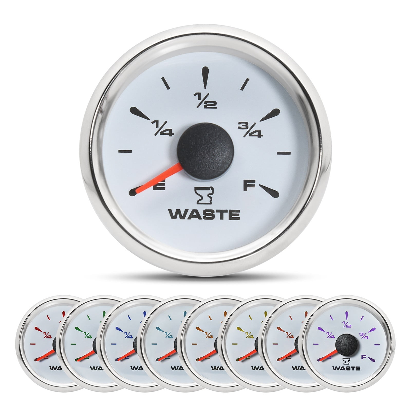 0-190ohm 240-33 Ohm Boat Car RV Holding Tank Level Sensor 52MM Waste ...