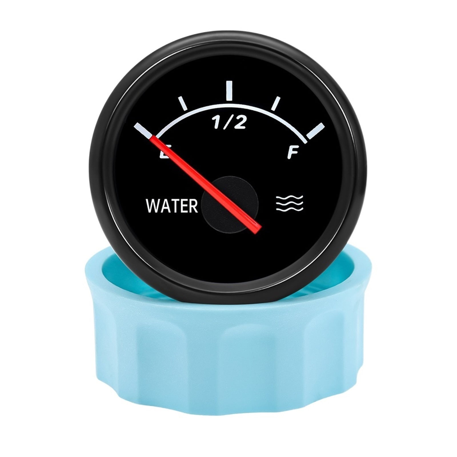 0-190ohm 52mm Water Level Gauge Red LED Pointer Water Tank Level ...