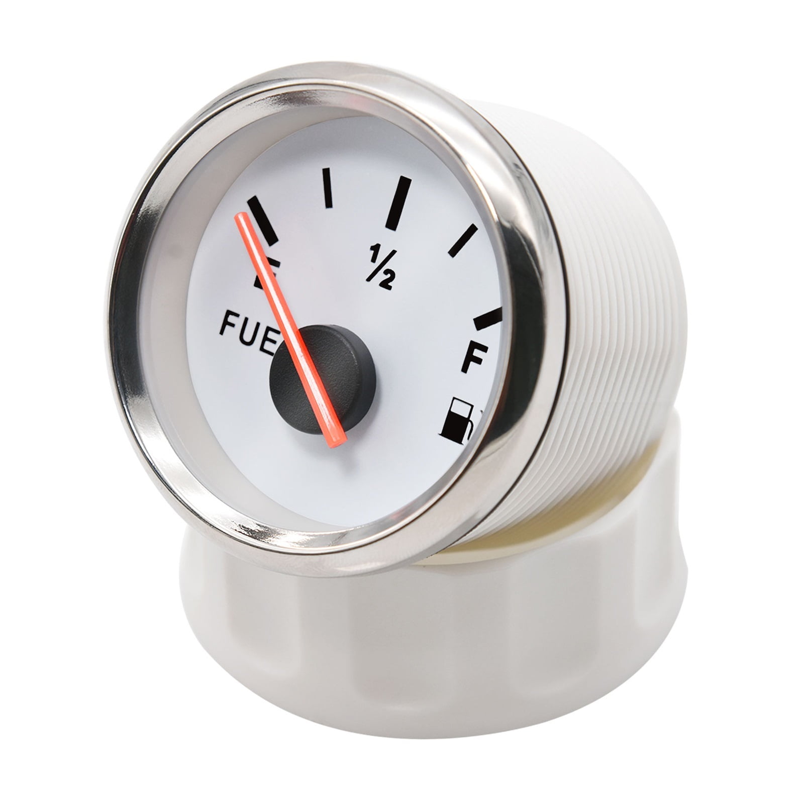 0-190ohm Fuel Level Gauge 52MM With Fuel Float Sensor Stainless Steel ...