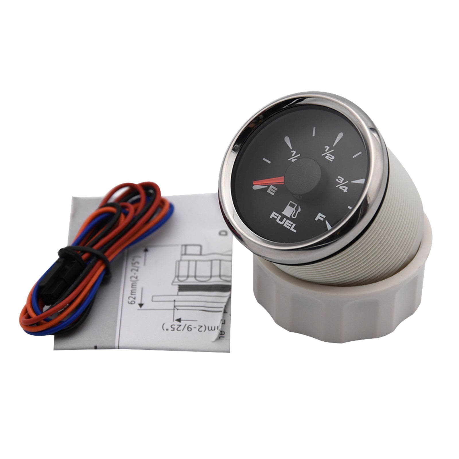 0-190ohm Fuel Tank Level Indicator 100-600mm With 8 Colors Backlight ...
