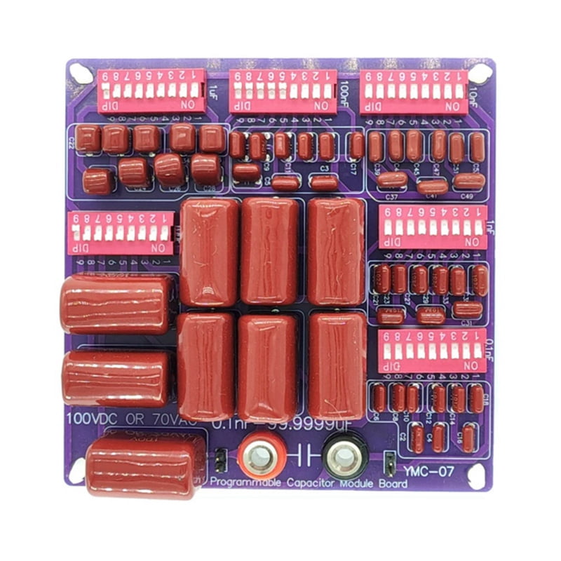 0.1nF to 99.9999uF Step Six Decade Programmable Capacitor Board ...