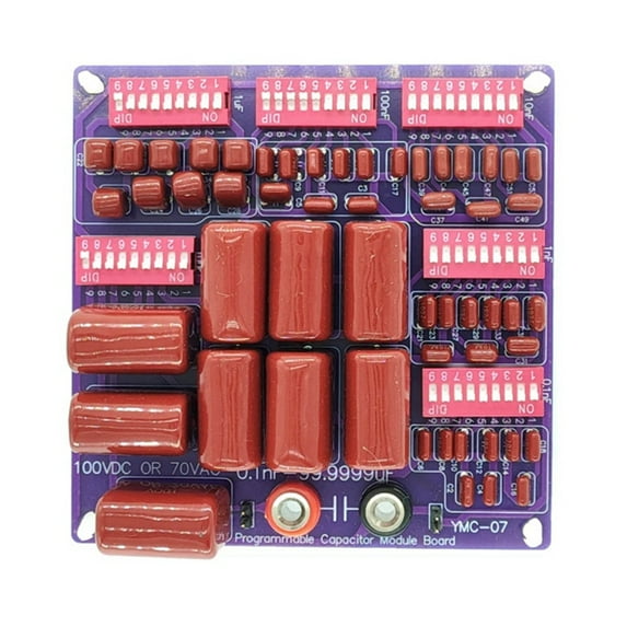 0.1nF to 99.9999uF Step Six Decade Programmable Capacitor Board ...