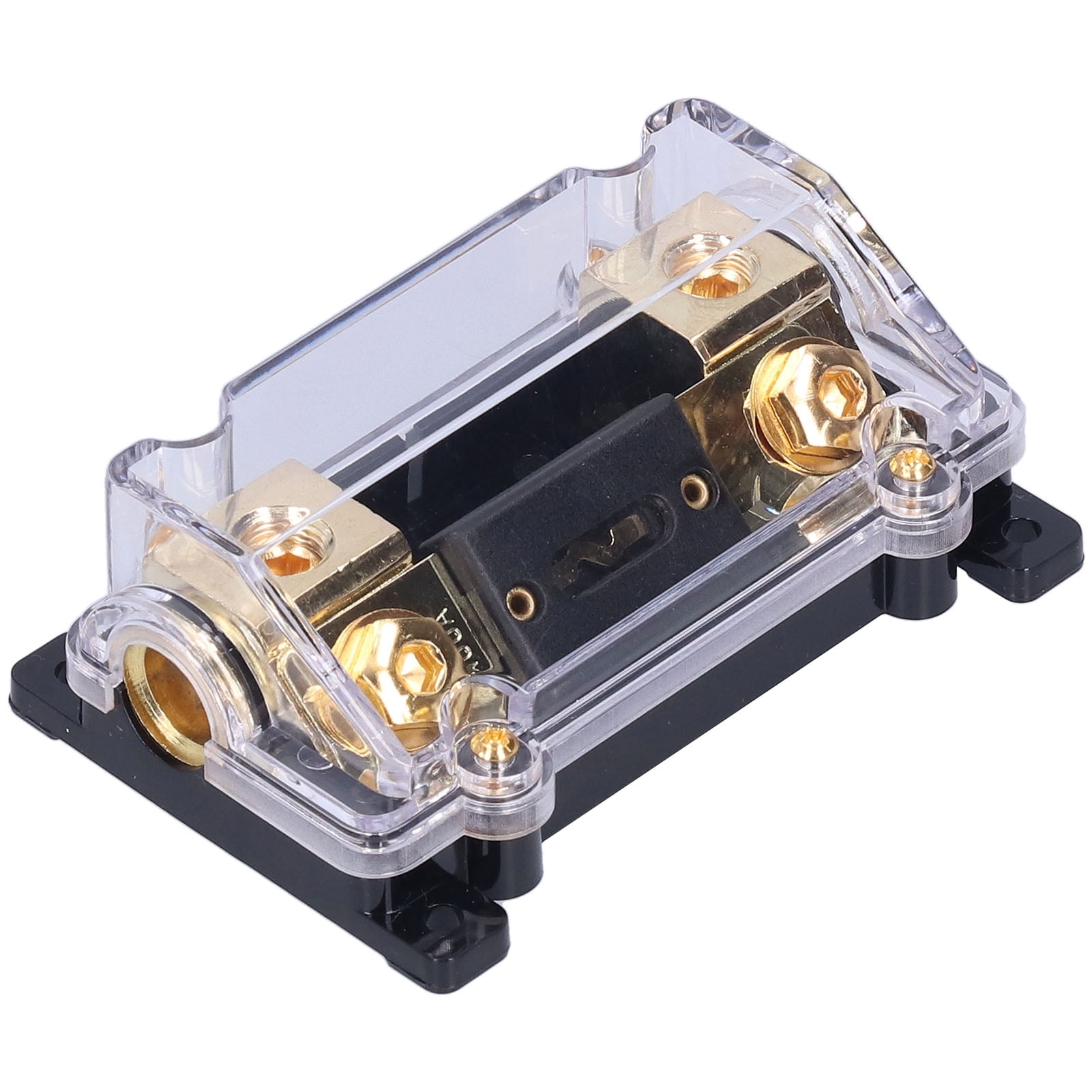 0/2/4 Gauge AWG Fuse Holder 1 In 1 Out In Line ANL Block with 100Amp ...