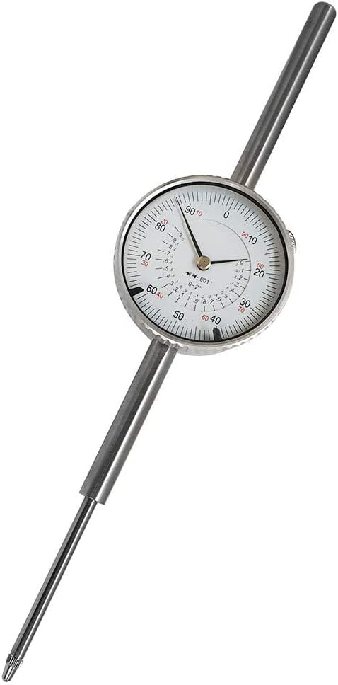0-2 Inch Dial Indicator Travel Dial Indicator .001 Grad Lathe Precision ...