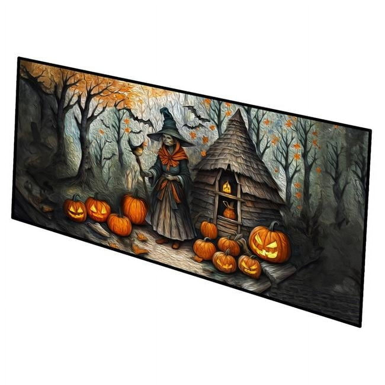 0.2 x 28 x 58 in. Slavic Witch Spooky Halloween Runner Mat - Walmart.com