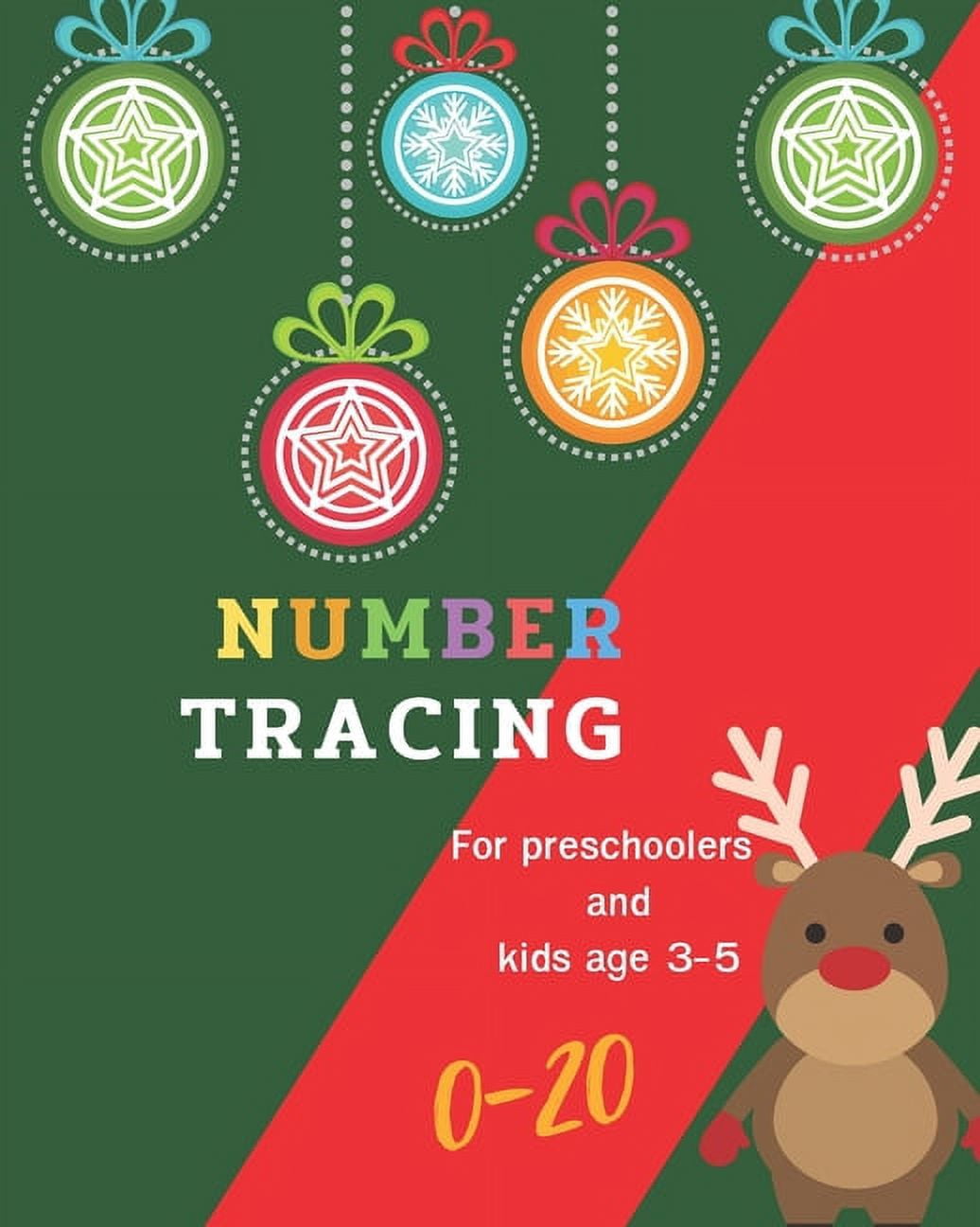0-20 Number tracing for Preschoolers and kids Ages 3-5: Book for ...