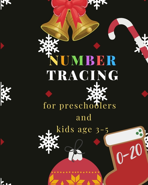 0-20 Number tracing for Preschoolers and kids Ages 3-5: Book for ...