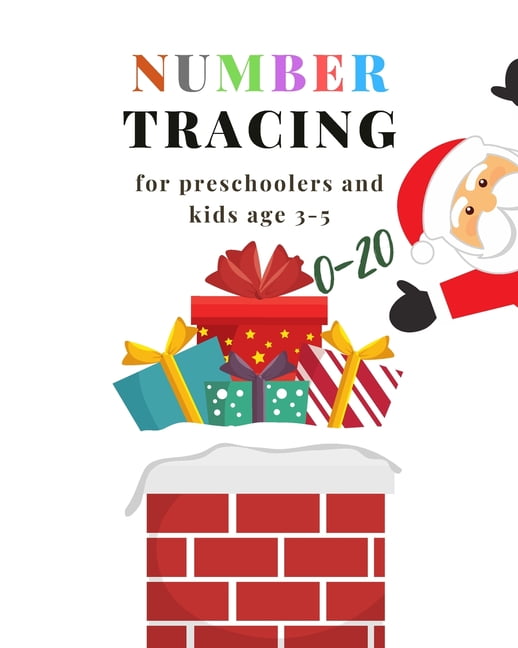 0-20 Number tracing for Preschoolers and kids Ages 3-5: Book for ...