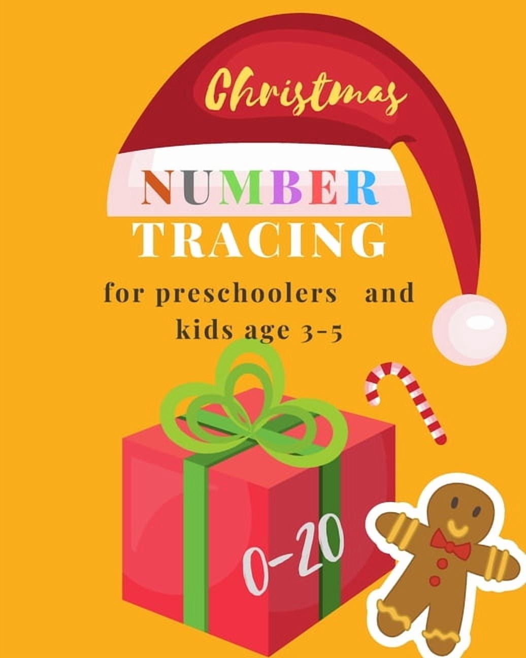 0-20 Number tracing for Preschoolers and kids Ages 3-5: Book for ...