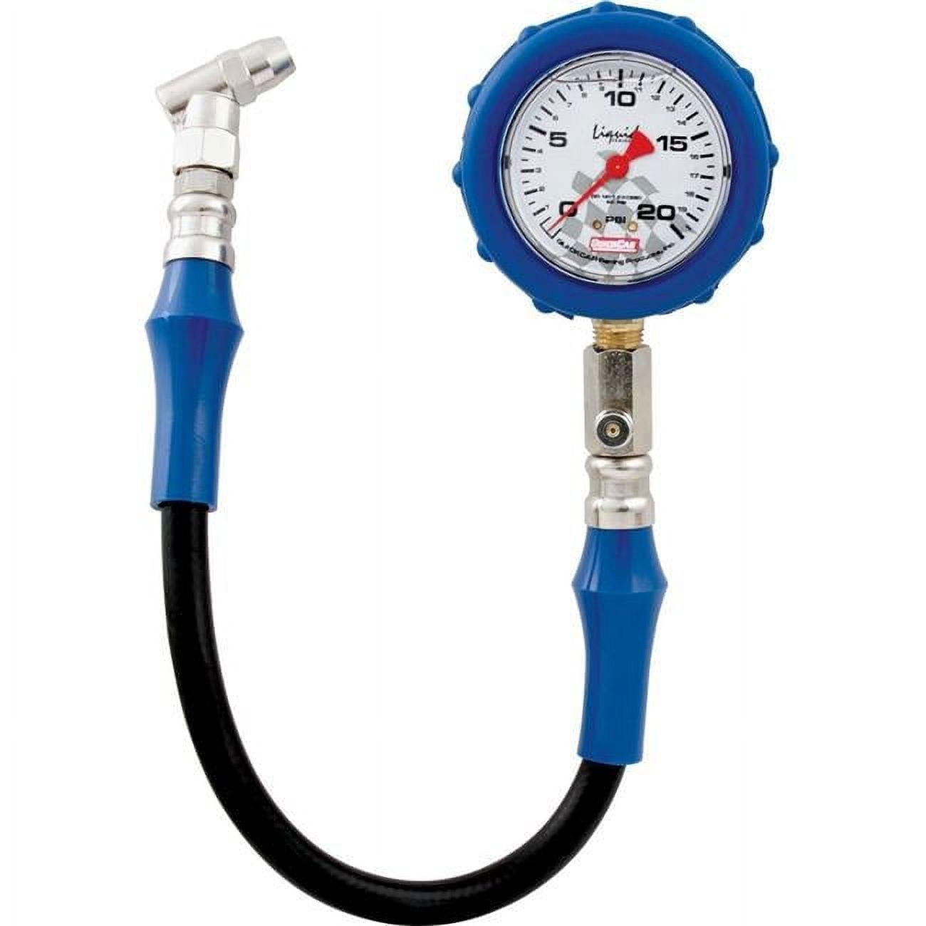 0-20 PSI Liquid Filled Tire Pressure Gauge - Walmart.com