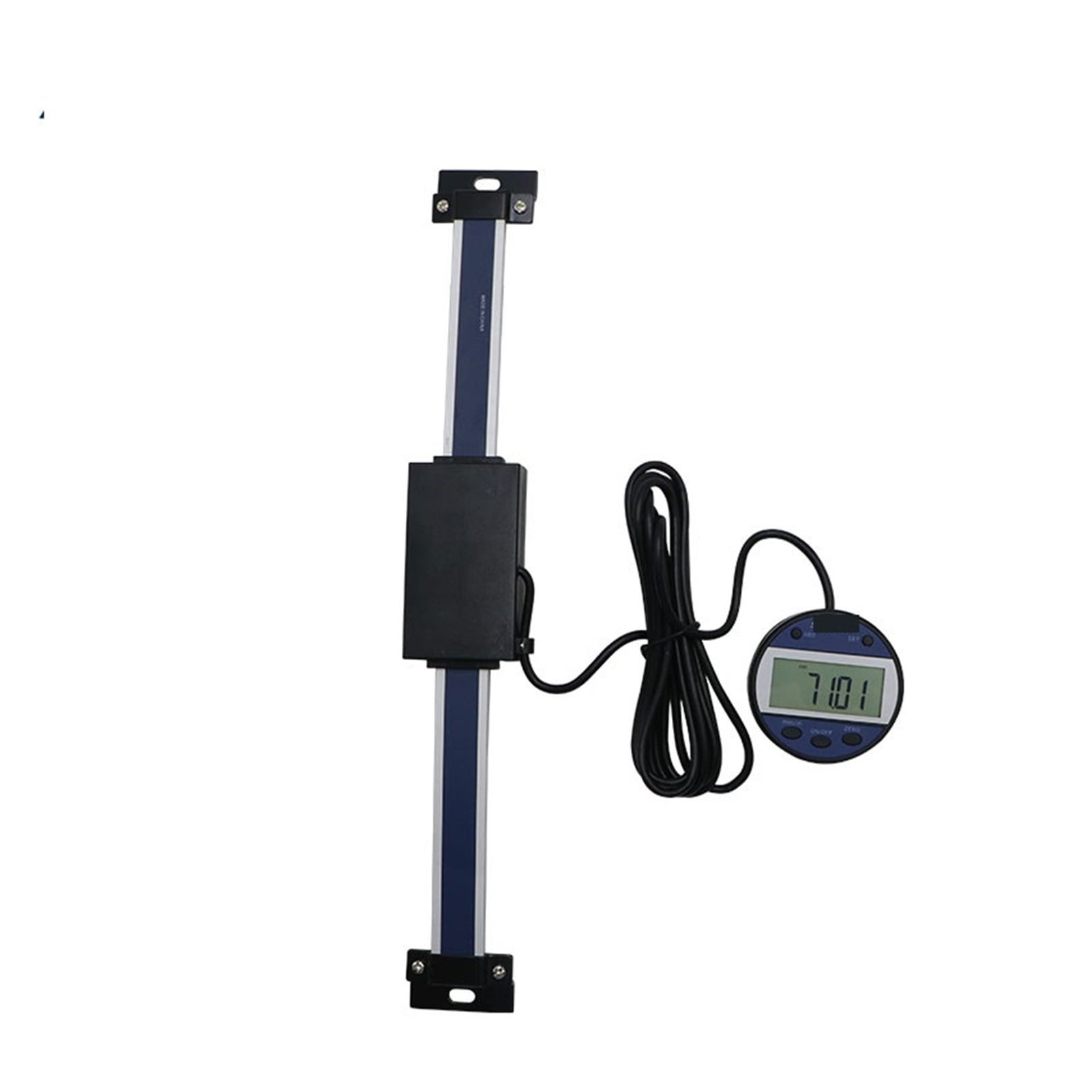 0-200 Mm Aluminum Alloy Scale Digital Readout Linear Scale Magnet Remote Milling Lathe Measuring ...