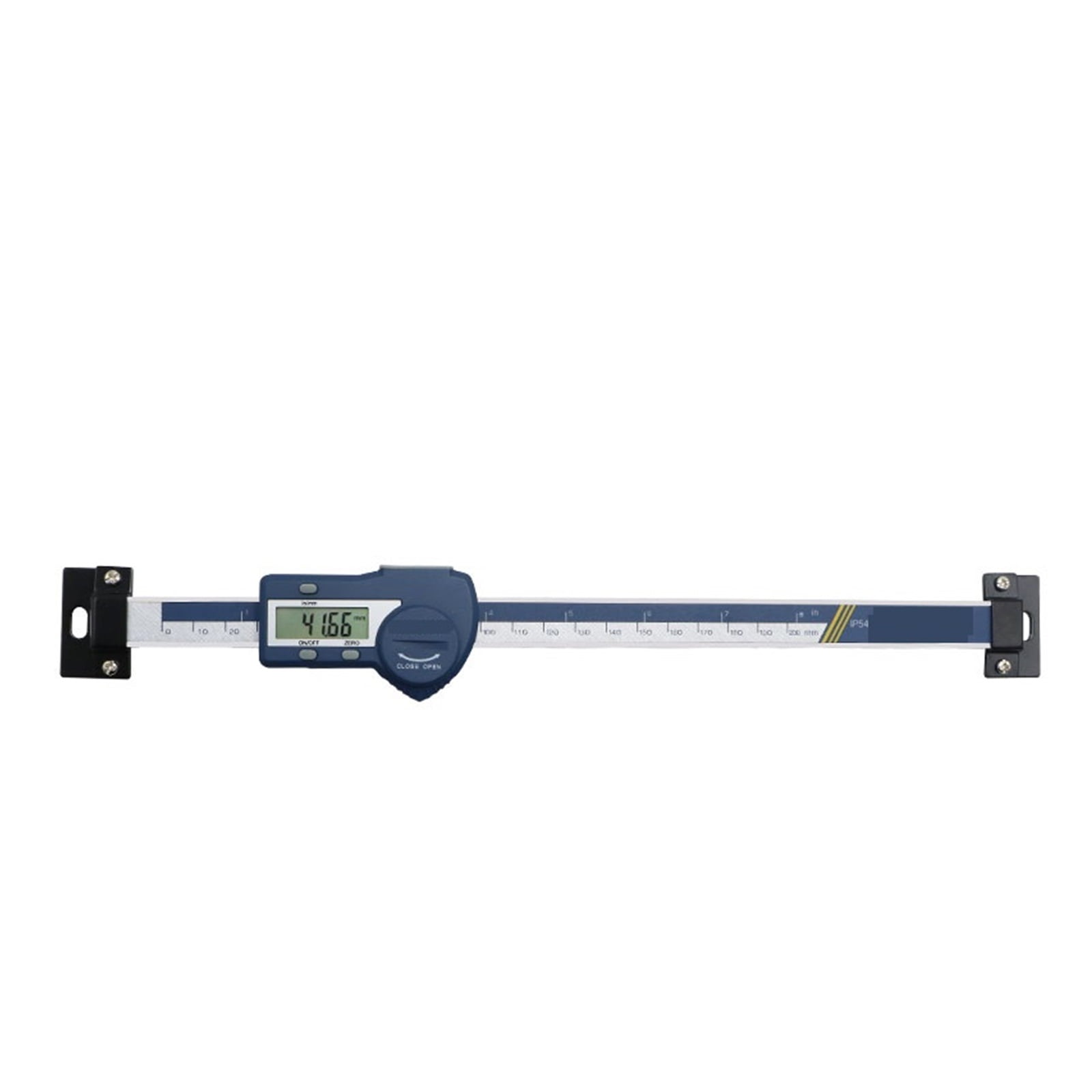 0-200 mm Horizontal Type Linear Scale Ruler Stainless Steel Linear ...