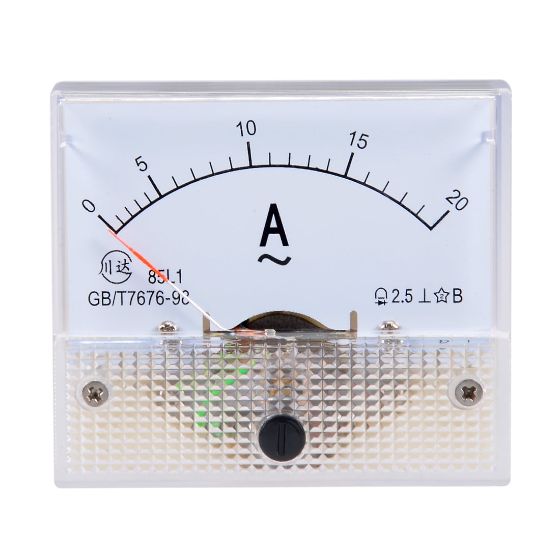 0-20A Analog Panel Ammeter Gauge Ampere Current Meter 85L1 - Walmart.com