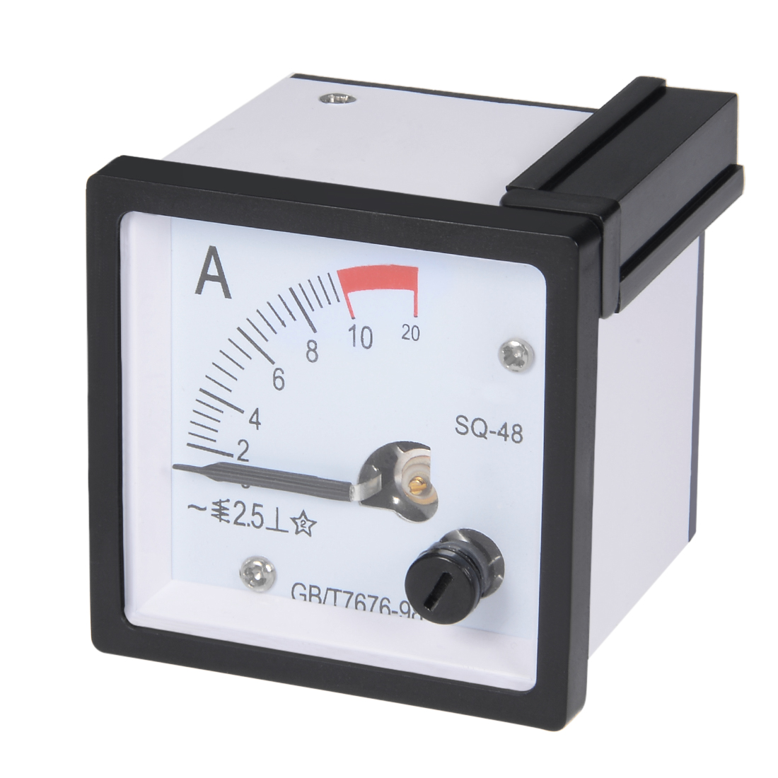 0-20A Analog Panel Ammeter Gauge Ampere Current Meter SQ-48 2.5 Error Margin - Walmart.com