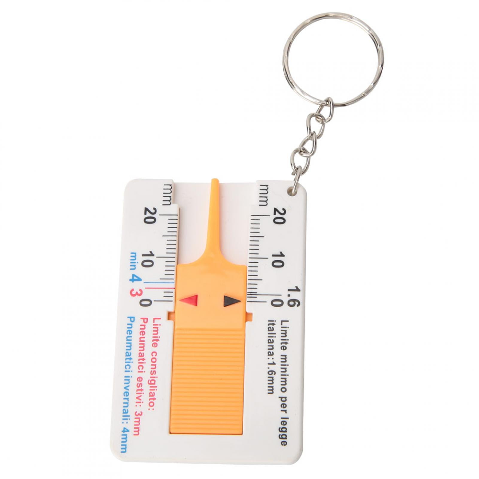 0-20mm High Accuracy Plastic Tyre Tire Depth Gauge Caliper Measuring ...