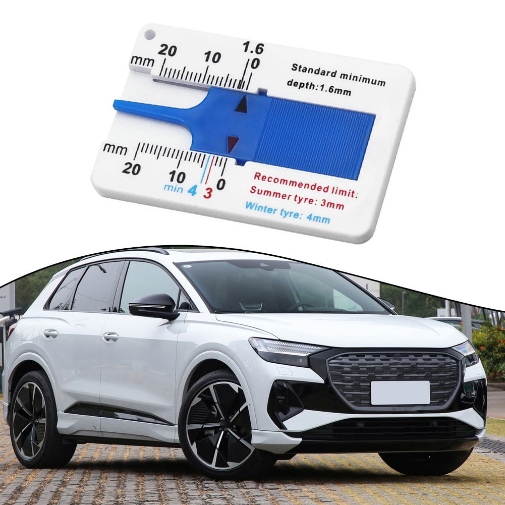 0-20mm car tyre tire tread depth gauge meter measurer tool FTB-SE blue ...