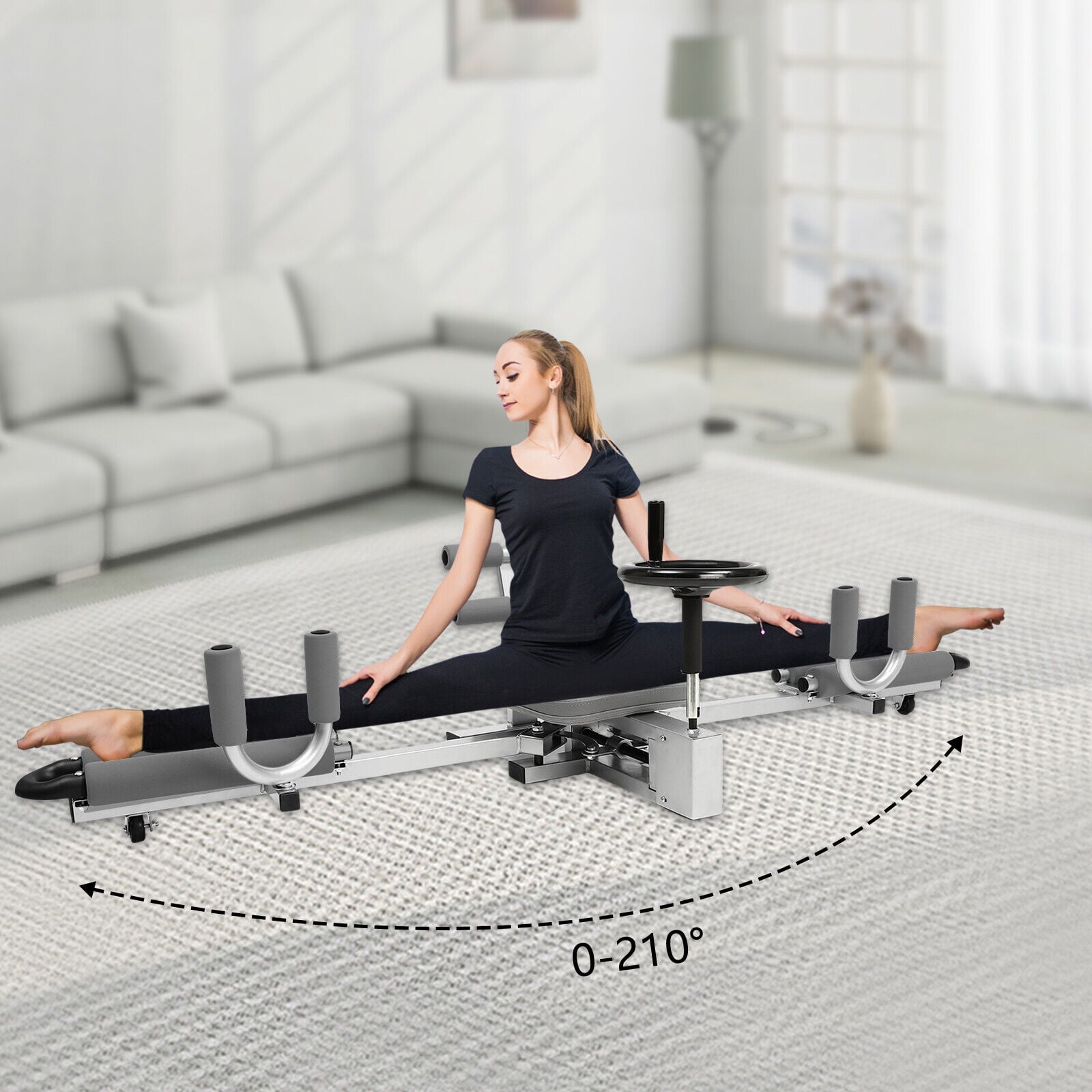 0-210° Pro Leg Stretcher Leg Stretching Training Machine Home/Gym Fit ...