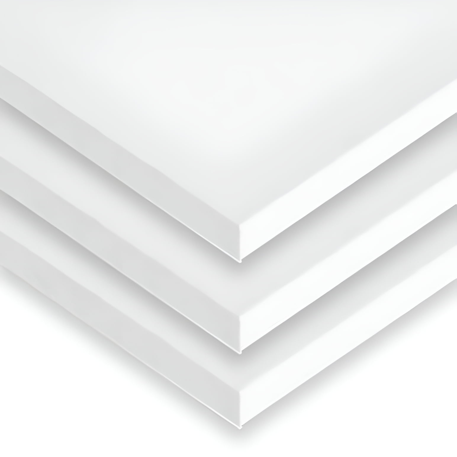 0.236 (1/4 inch) x 24" x 48" (3 Pack), PVC Expanded Plastic Sheet ...
