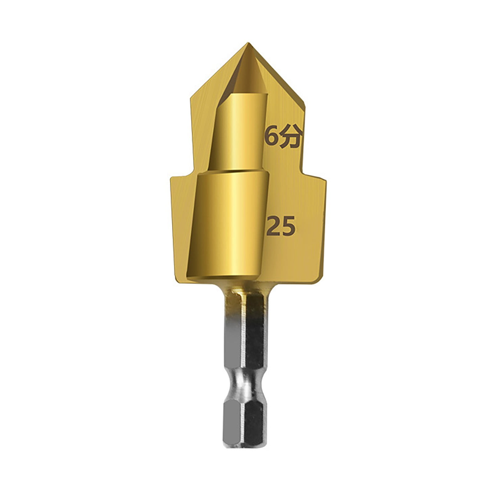 0.24 - Inch Hexagonal Shank PPR Drill Bit for Water Pipe Hole Opening ...