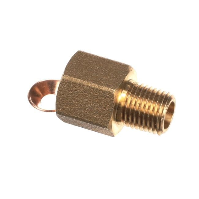 0.25 in. NPT x 0.375 in. Male & Female Flare Fitting - Walmart.com