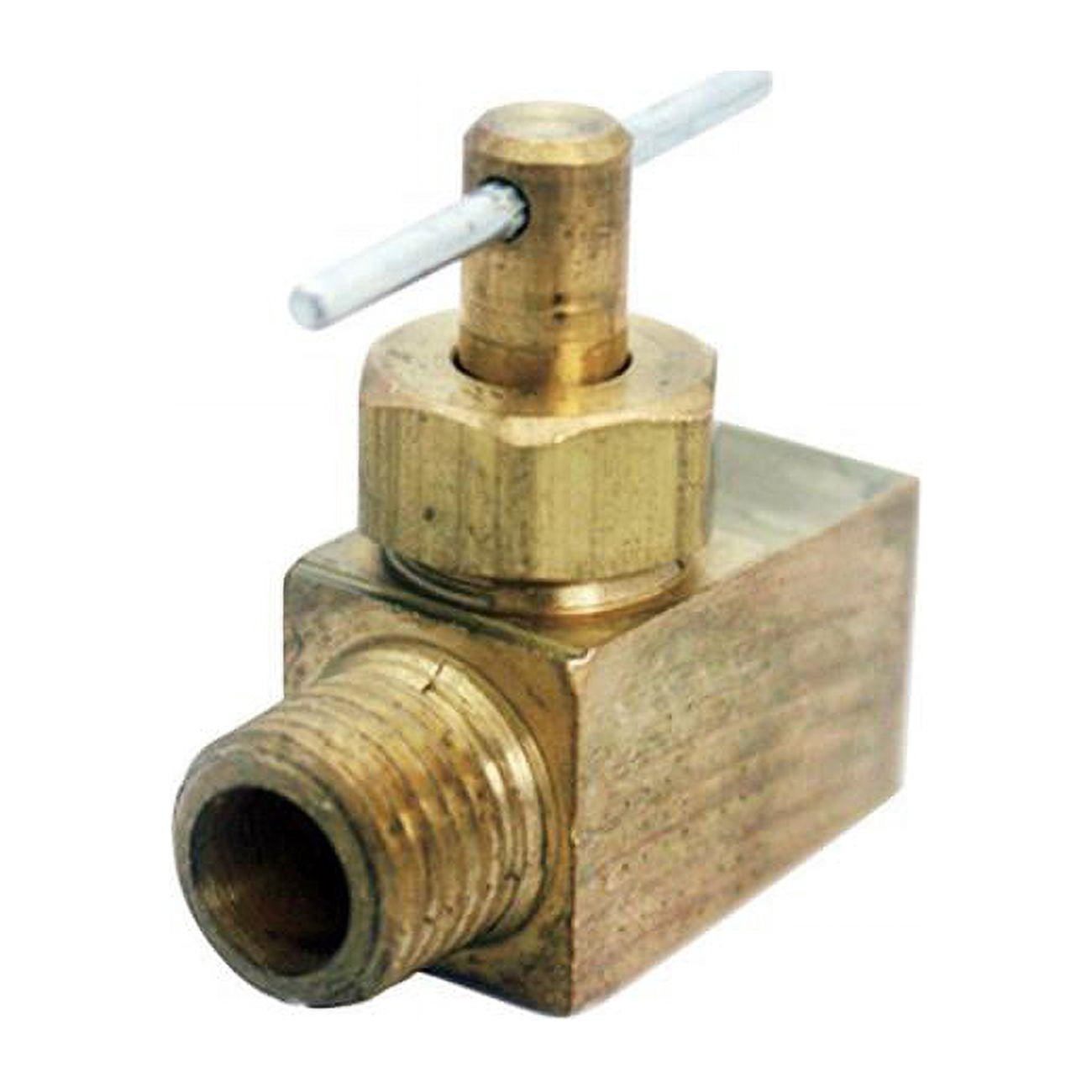 0.25 x 0.25 in. Dia. Brass Straight Needle Valve- pack of 5 - Walmart.com
