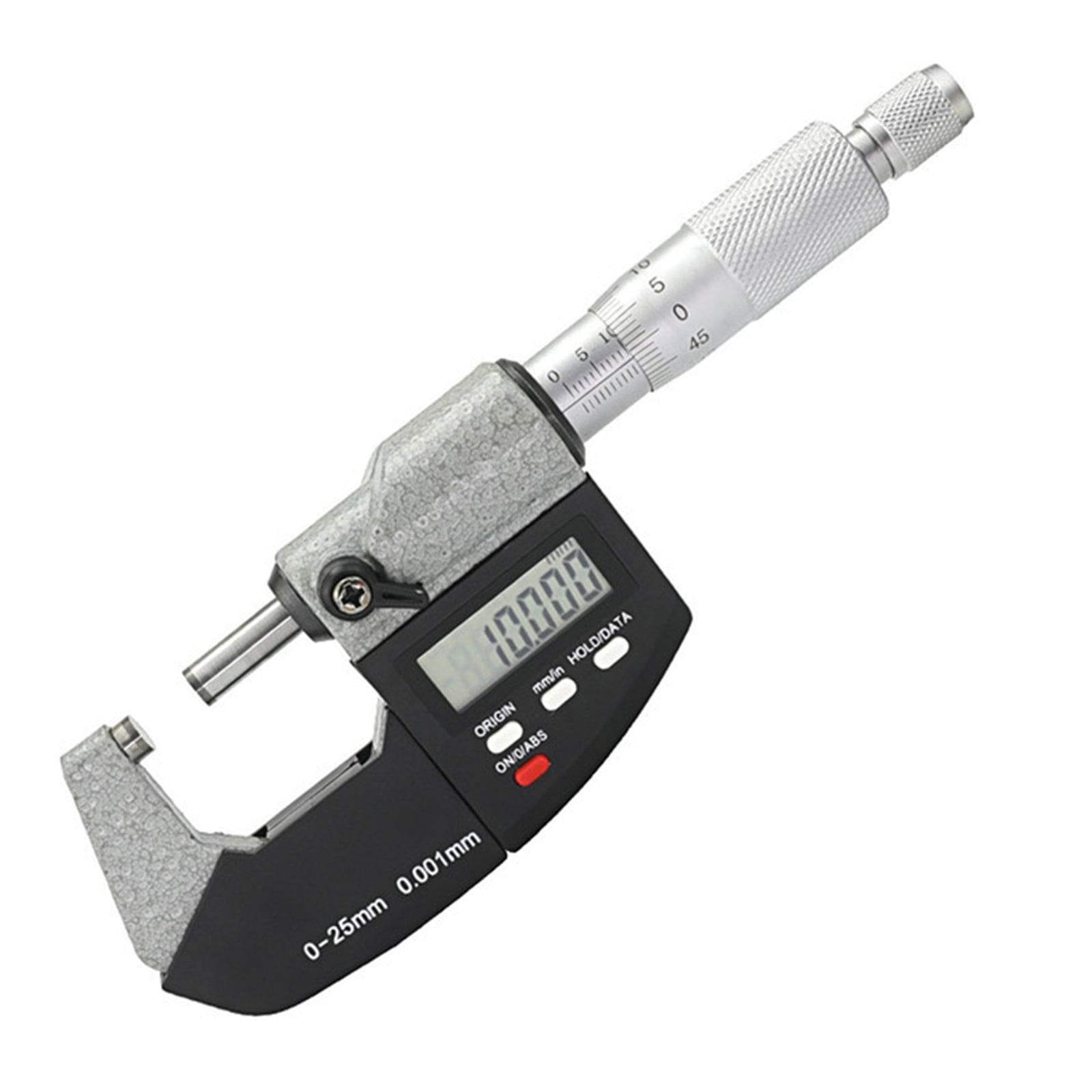 0-25Mm Micron Digital Outside Micrometer Electronic Micrometer Gauge 0 ...