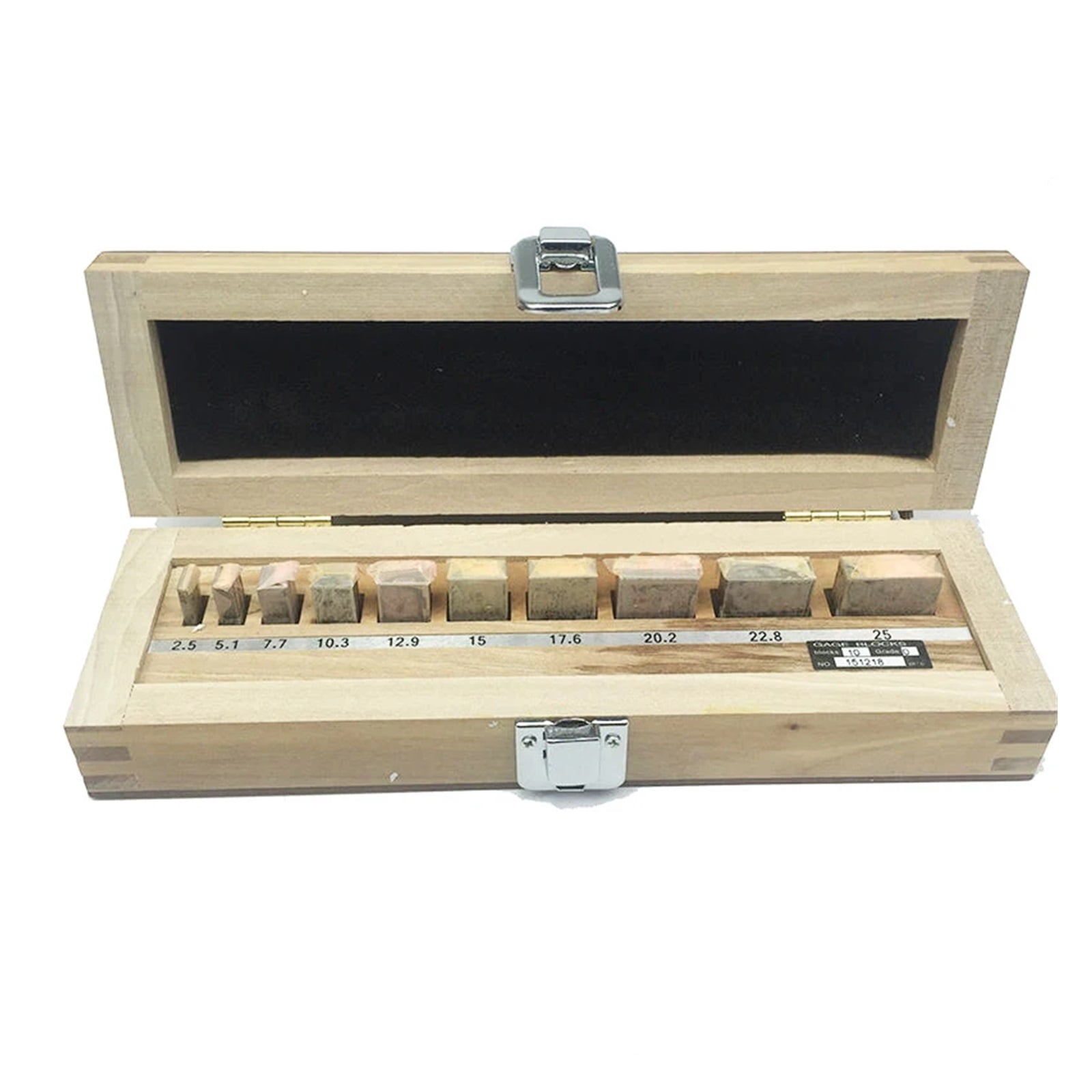 0-25mm 0 Grade Micrometer Inspection Block Gauge Steel Gage Blocks Set ...