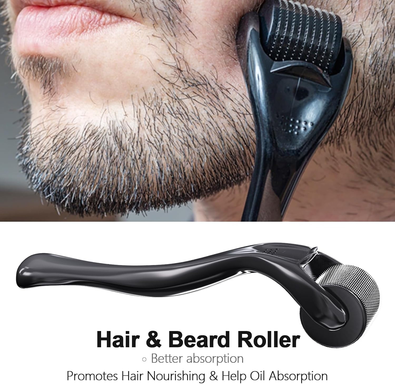 0.25mm Derma Roller,Titanium Micro Needling Roller,Microneedle Tool for ...