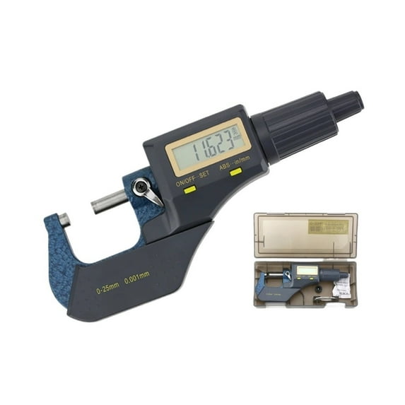 0-25mm External Micrometer Digital Micrometer Measuring Tools Micro ...