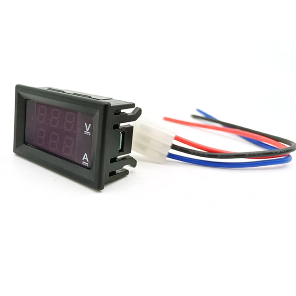 0.28'' 6-120V 10A 50A 100A LED Digital Voltmeter Ammeter Car Motocycle ...