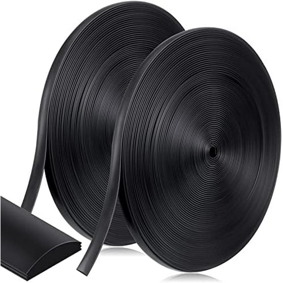 0.29'' Width Flat Screen Spline Black Vinyl Screen Spline Flat Bottom ...