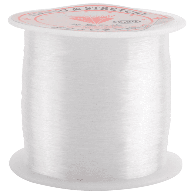 0.2mm Diameter Clear Nylon Fish Fishing Line Spool Beading String ...