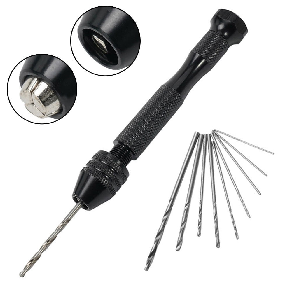 0.3-3.2Mm Small Hand Drill Woodworking Drilling Tools for Models Hobby ...