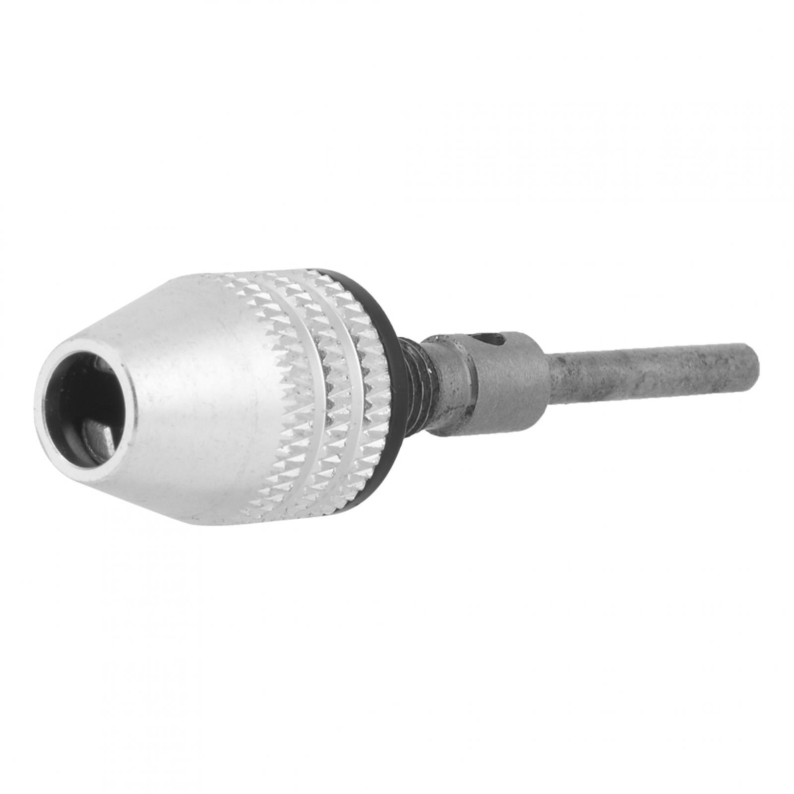 0.3-3.4mm Keyless Drill Chuck 2.35mm Round Shank Quick Change Adapter ...