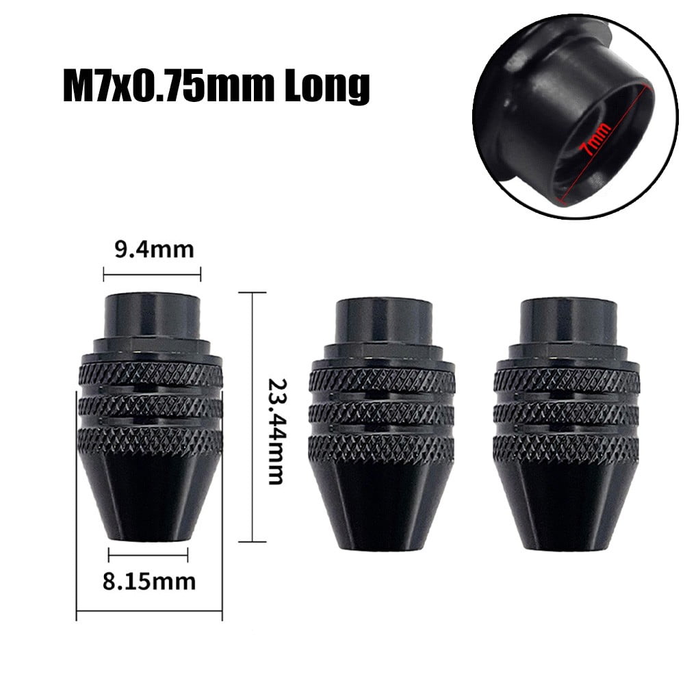 0.3-3.4mm Multi Chuck Keyless Quick Change Three-Jaw Drill Chuck M7 ...
